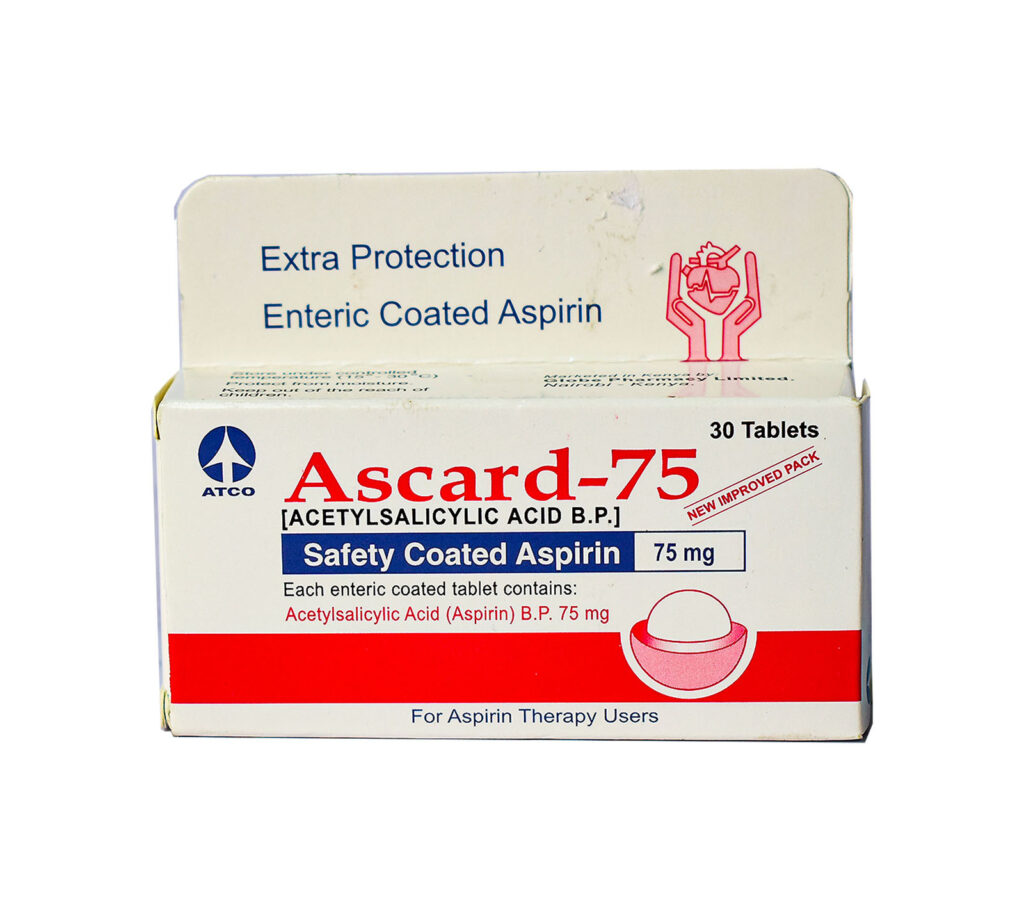 Ascard Tabs 75Mg 30`S - Thyme Pharmacy